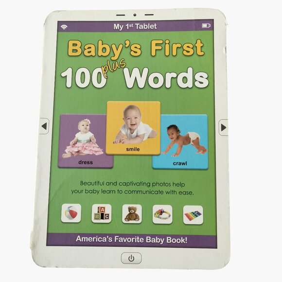 WS Publishing | Toys | My St Tablet Babys First 10 Plus Words Board ...
